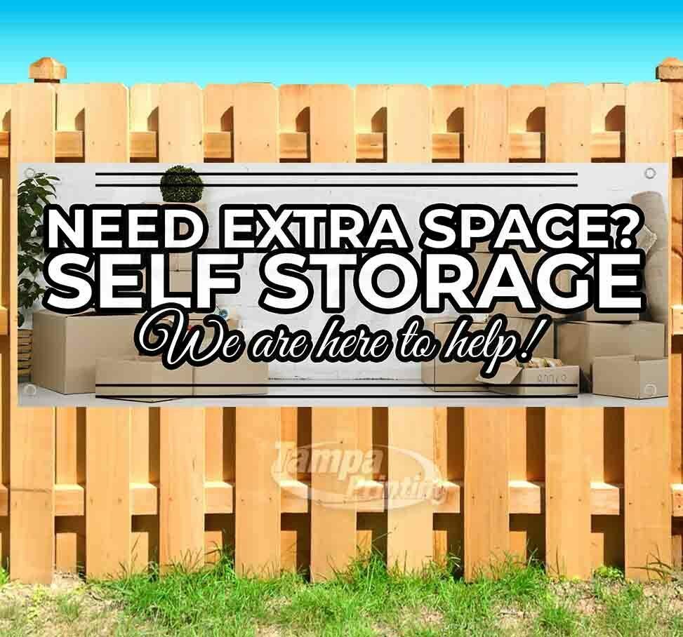 SELF STORAGE Advertising Vinyl Banner Flag Sign Many Sizes - Business Signs