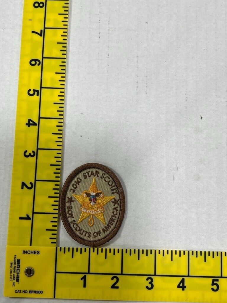 2010 Star Scout patch Rank BSA Boy Scouts - Council & Shoulder Patches