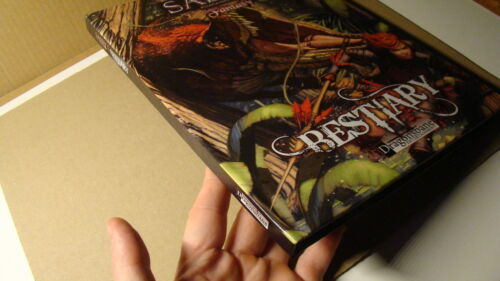 DUNGEONS DRAGONS - SABRE FANTASY BESTIARY *NM/MT 9.8* HARBACK MONSTER ...