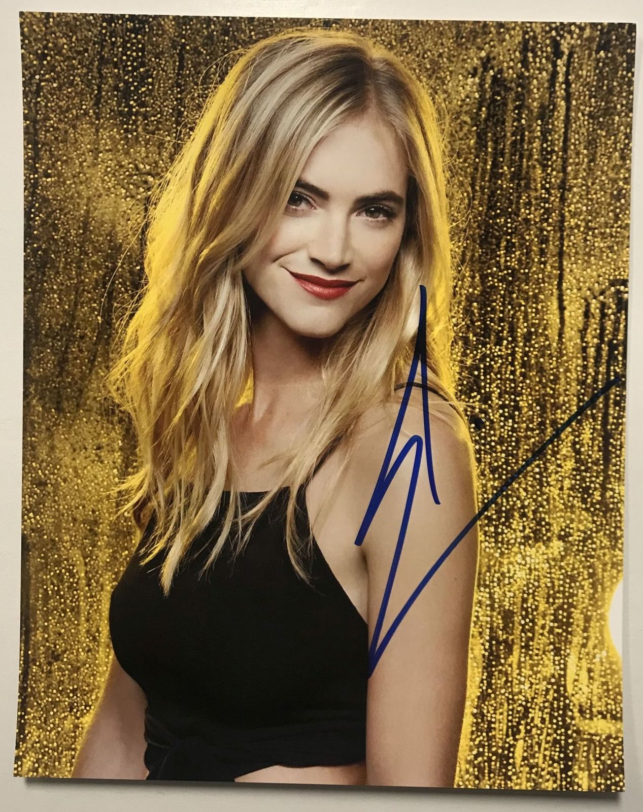 Emily Wickersham Signed Autographed Glossy 8x10 Photo - Photographs