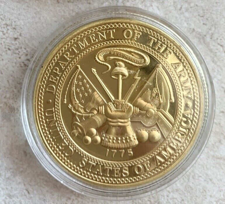 Us Army 1st Infantry Division Challenge Coin and similar items