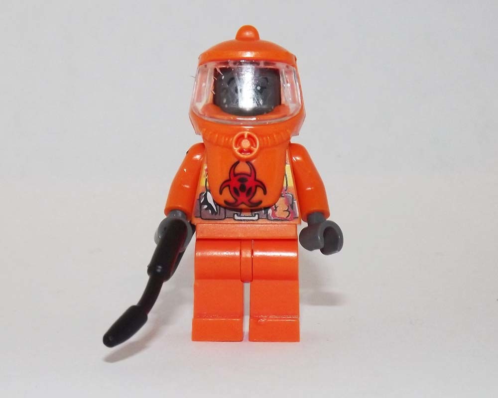 Hazmat Zombie Virus Suit Custom Minifigures - LEGO (R) Minifigures