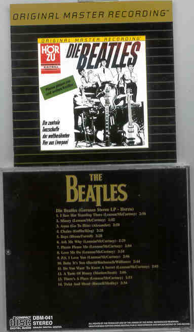 The Beatles - Dr. EBBETTS DBM 041 - DIE BEATLES - GERMAN STEREO LP HOR ...