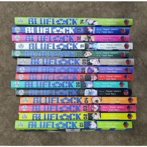 Blue Lock Yusuke Nomura Volume 1 To 14 Manga comic English Version ...