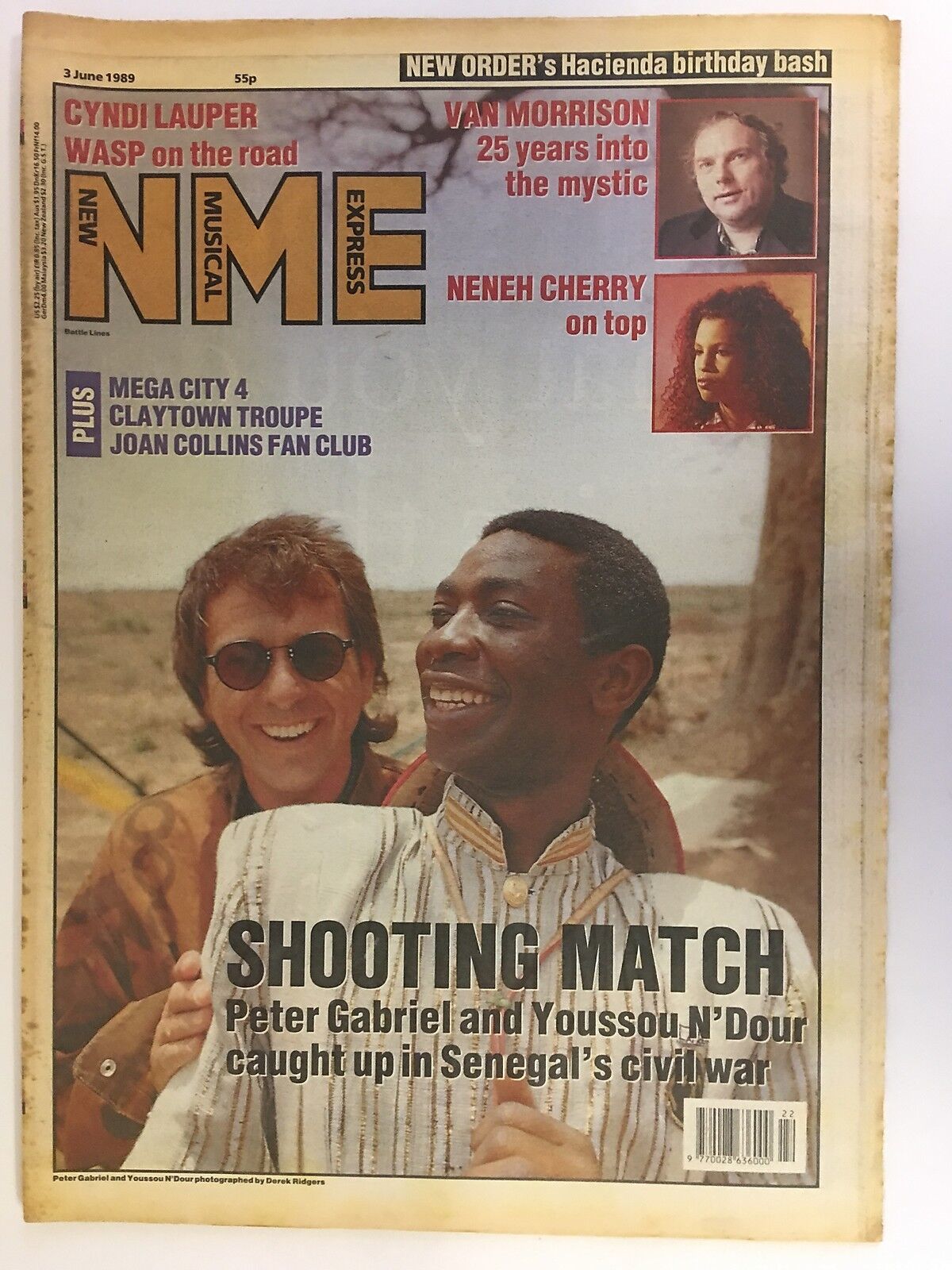 NEW MUSICAL EXPRESS NME MAGAZINE 3 JUNE 1989 NENEH CHERRY LS - Magazines