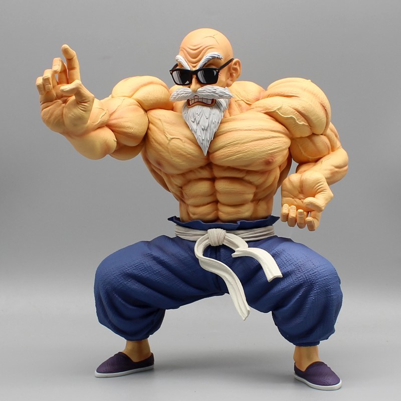 Dragon Ball Figures Master Roshi Action Figure GK Kame Sennin Statue ...