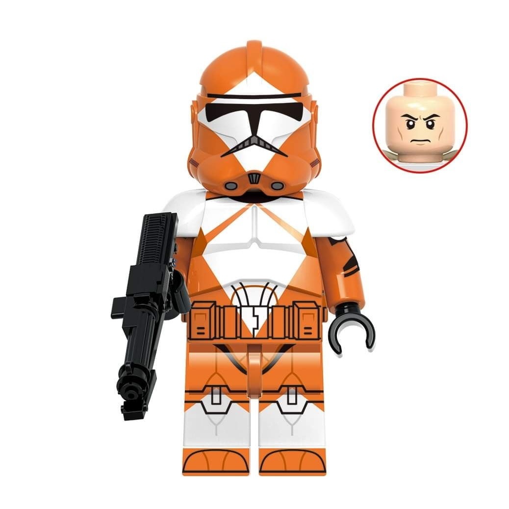 8pcs Star Wars Bomb Squad Colt Captain Grey Styles Clone trooper ...