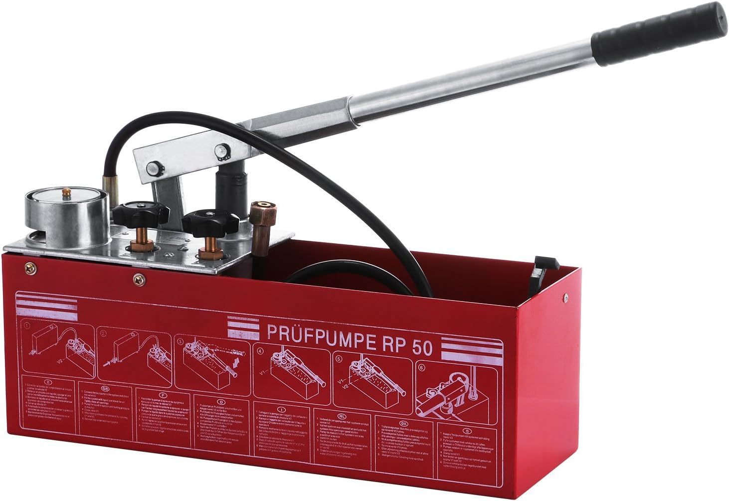 Vevor Hydrostatic Test Pump For Pipeline Pressure Container Irrigation ...