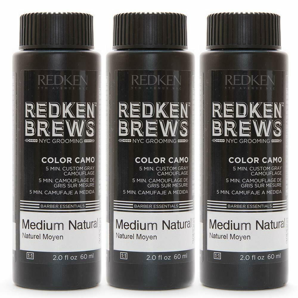Redken Camo Medium Natural x 3 . - Hair Color