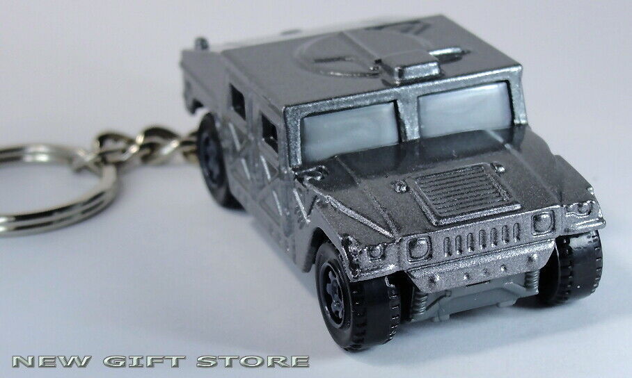 Rare Key Chain Gun Gray Hummer H1 Humvee and 50 similar items