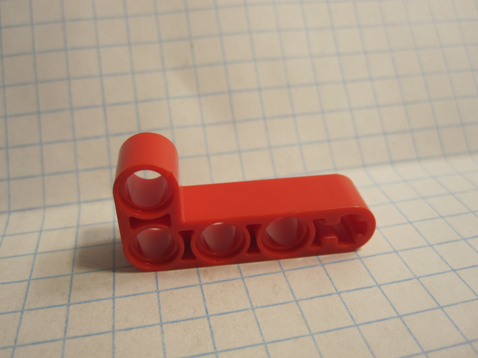 Lego Technic part #32140: Red- Liftarm, Modified L-Shape, 2x4 - LEGO ...