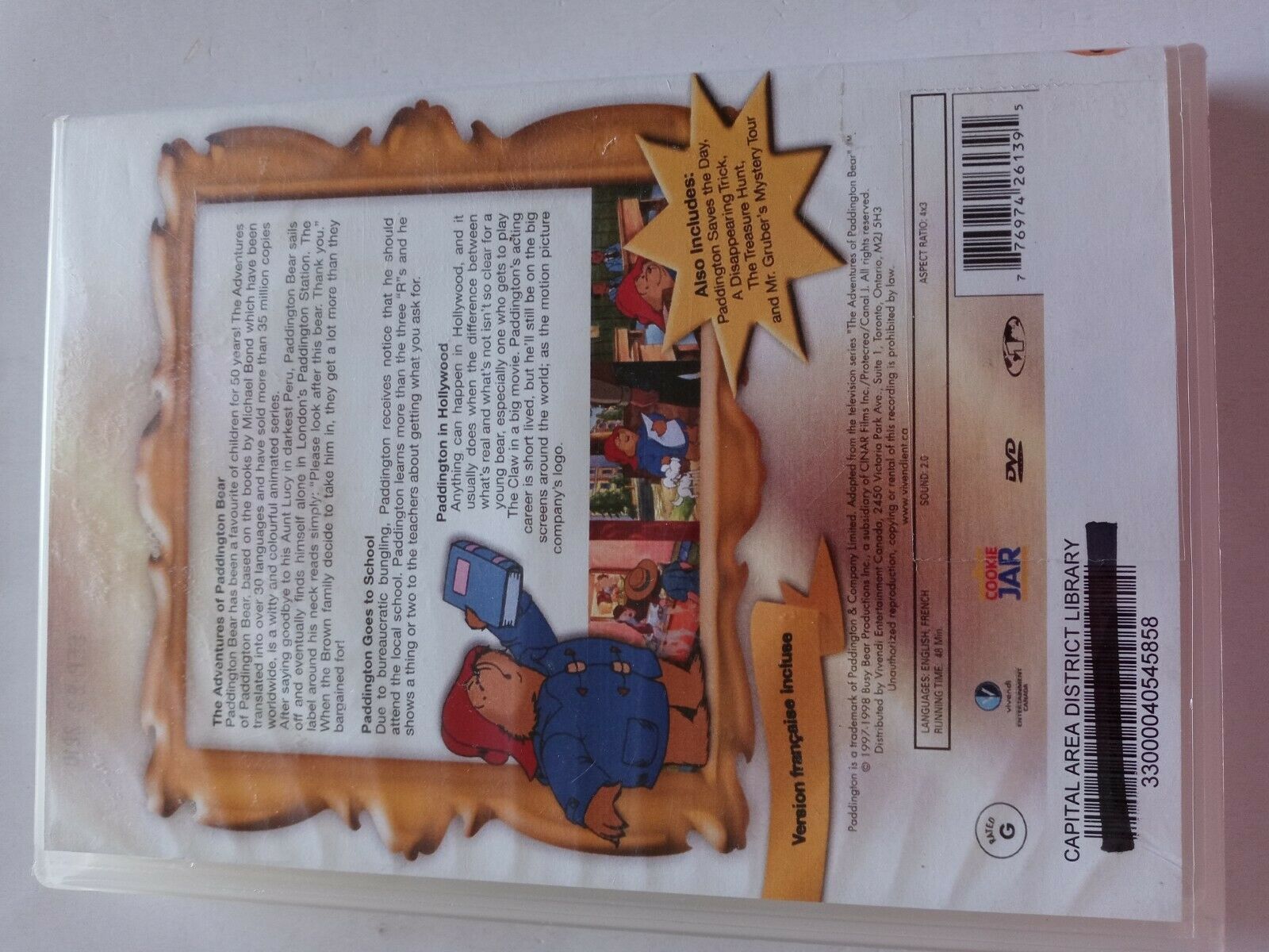 The Adventures of Paddington Bear: Paddington Goes to School - DVD ...