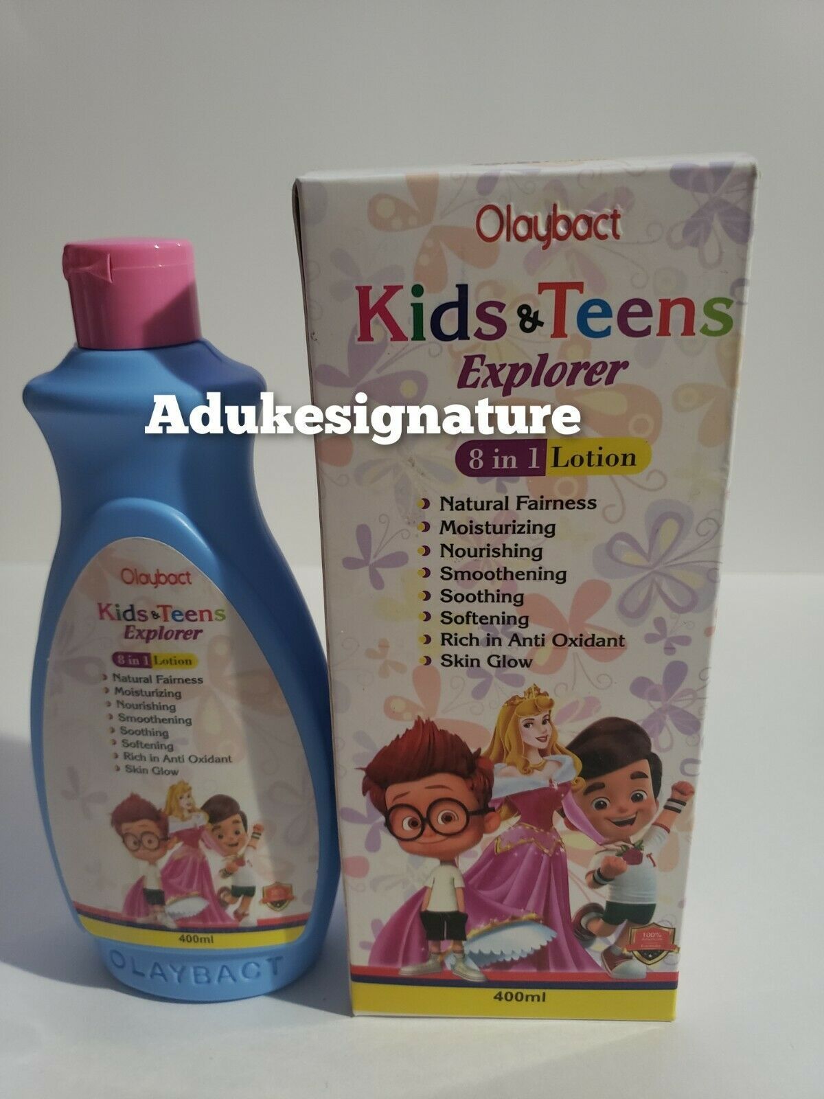 8 in 1 olaybact kids and teens explorer lotion.400ml.american ...