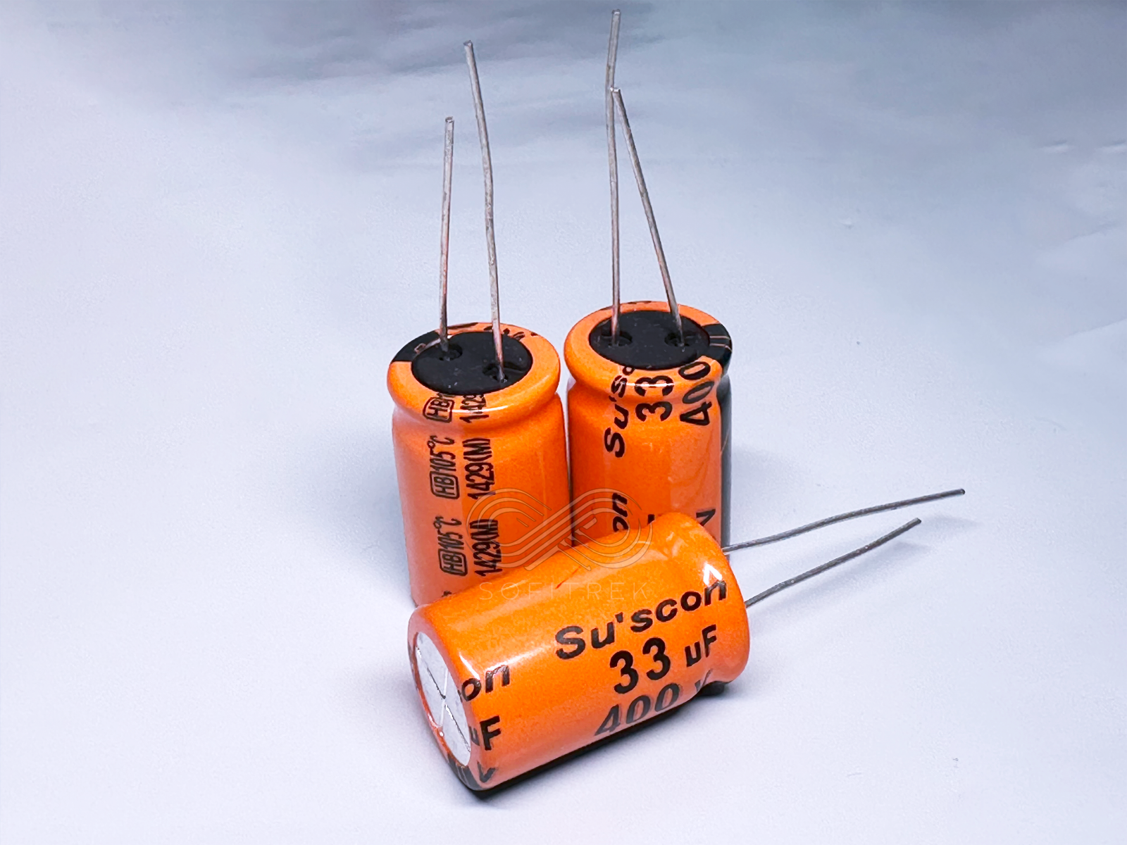 5PCS HB Suscon 33uf 400V 13x21mm Radial Electrolytic Capacitor High ...
