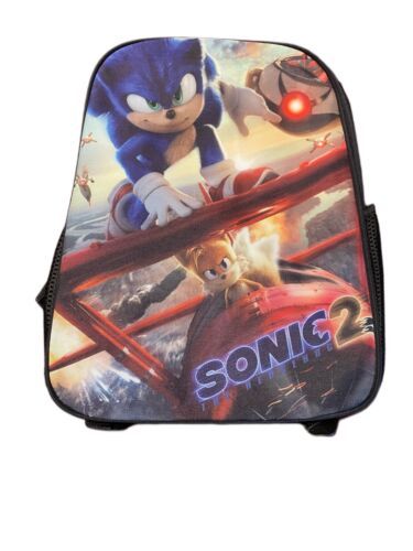 Sonic Hedgehog Graphic Backpack Of Sonic Hedgehog Film 2 Featuring ...