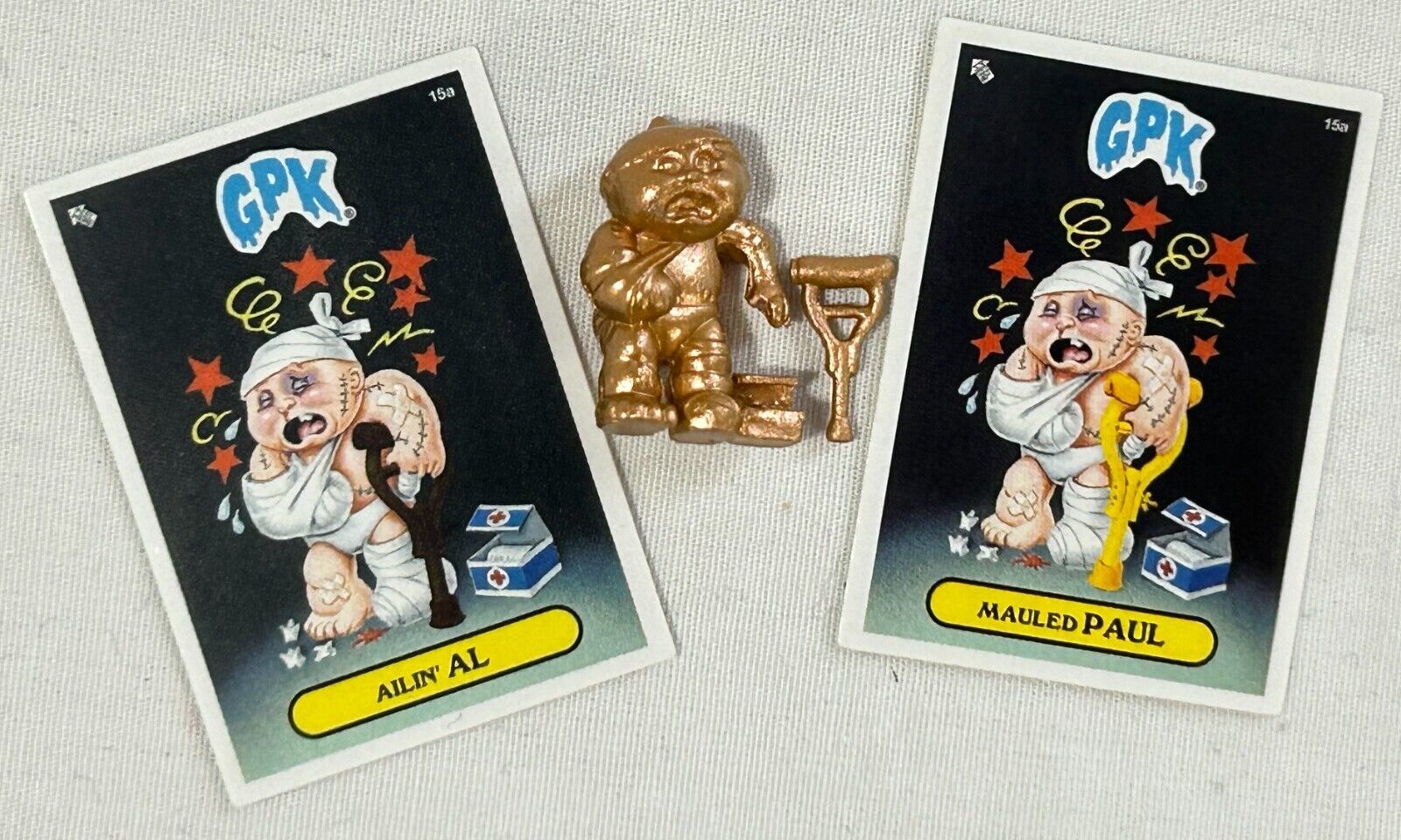 2021 GPK Micro Figures Collection OS1 Garbage Pail Kids AILIN AL BRONZE ...