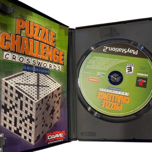 Puzzle Challenge: Crosswords & More - Sony PlayStation 2 - Video Games