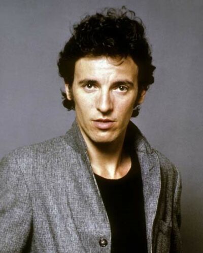 Bruce Springsteen 1980's 8x10 publicity portrait young pose of The Boss ...