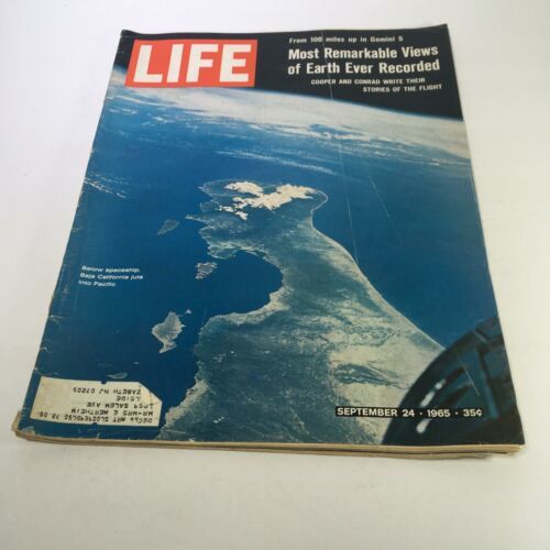 Life Magazine: September 1965 Most Remarkable Views of Earth Ever ...