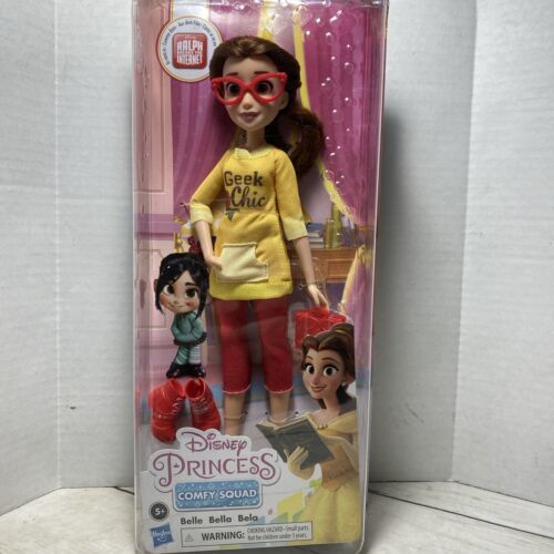 Disney Princess Comfy Squad Doll BELLE Ralph Breaks The Internet Geek ...