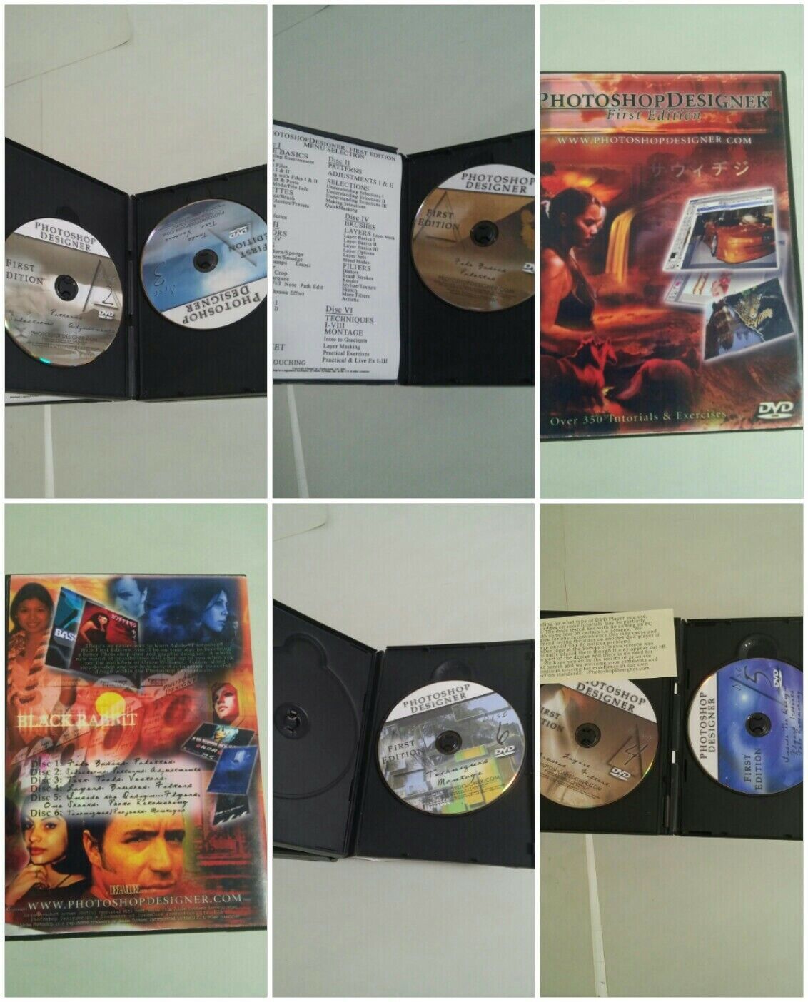 Photoshop Designer First Edition 6 Disc DVD Set Dreamcore - DVDs & Blu ...