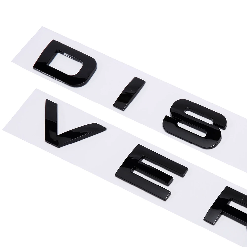 For Land Rover DISCOVERY Hood Rear Trunk Logo Sticker Round Font Letter ...