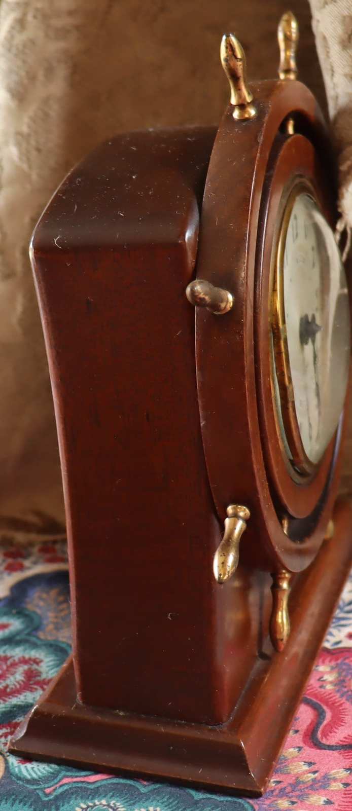 Vintage Seth Thomas 8 day ship's wheel and similar items