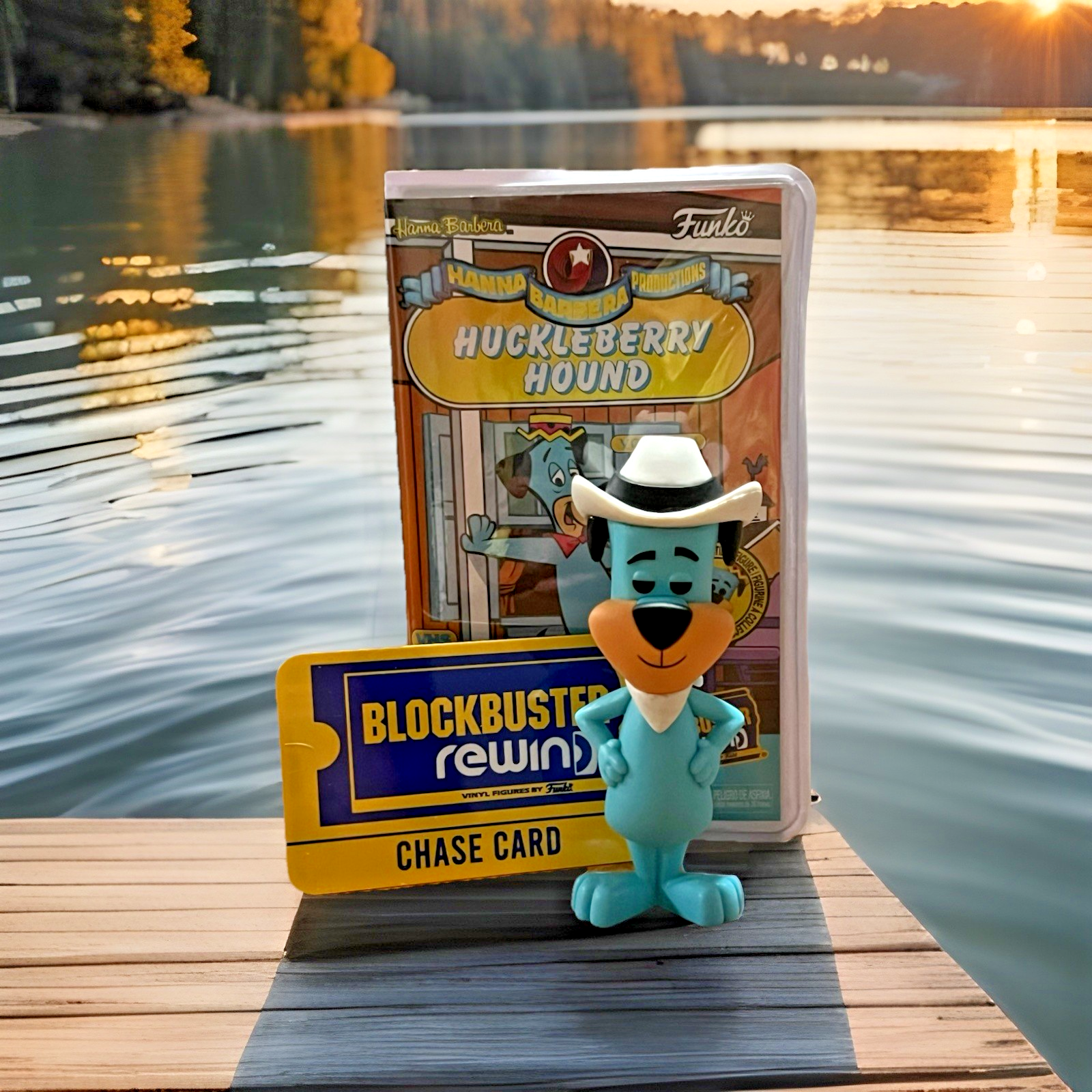 Funko Blockbuster Rewind VHS Huckleberry Hound CHASE - Action Figures