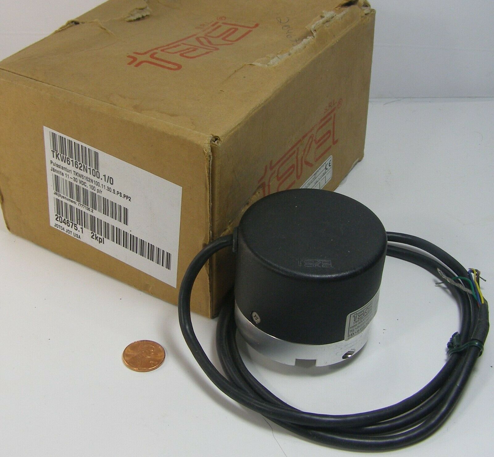 Tekel Instruments Incremental Encoder TKW6162N =.100.11/30.S.K1.15.PS10.PP2 - Other Business ...