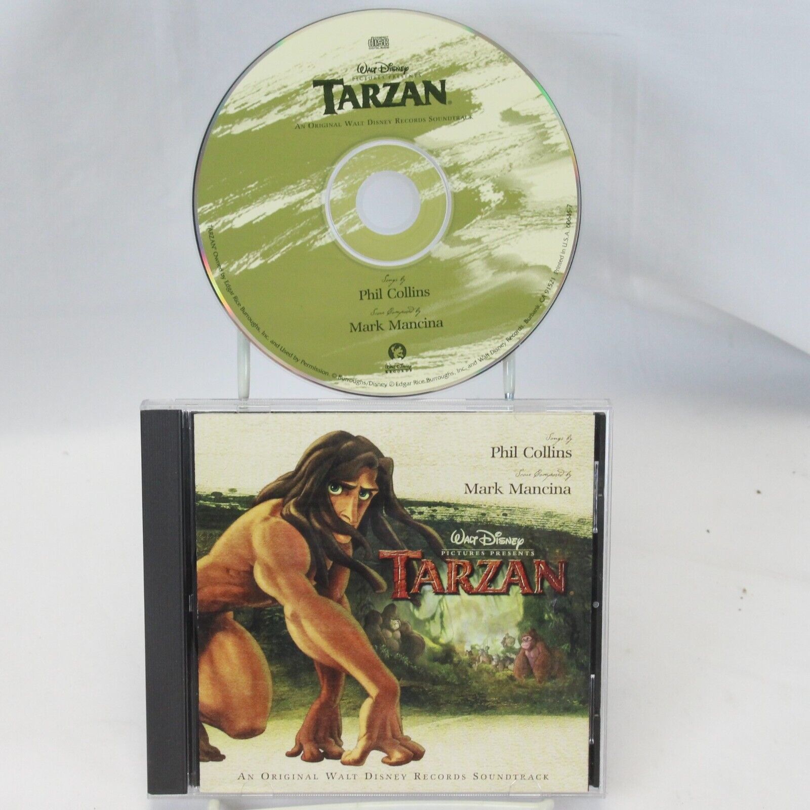 Tarzan Original Disney Soundtrack Cd Phil Collins Walt Disney Cds