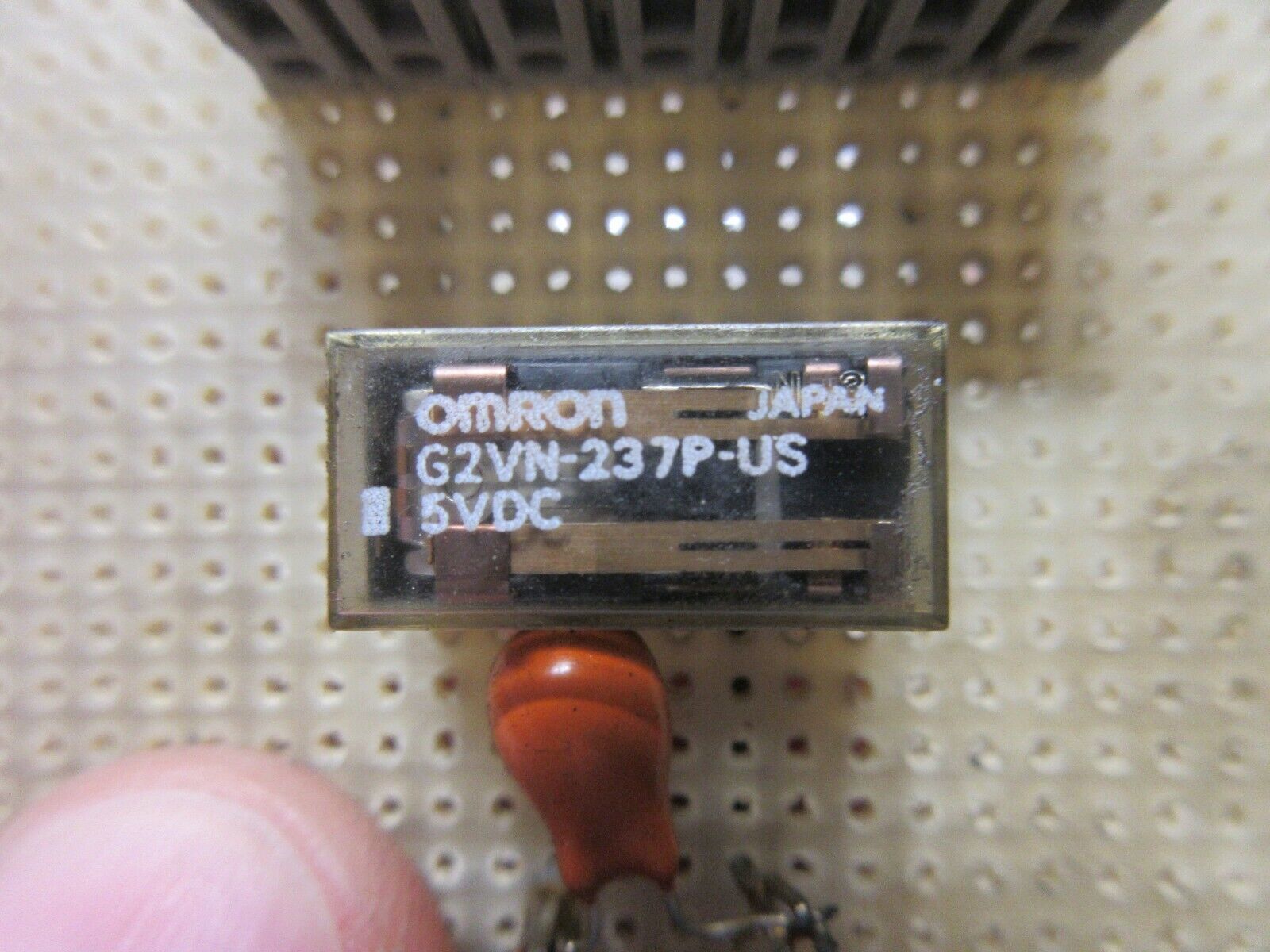 OMRON FUSE SWITCH UNIT G2VN-237P-US 5VDC FADAL 4020 CNC VERTICAL MILL ...