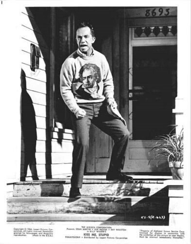 Ray Walston on house porch steps 1964 original 8x10 photo Kiss Me ...