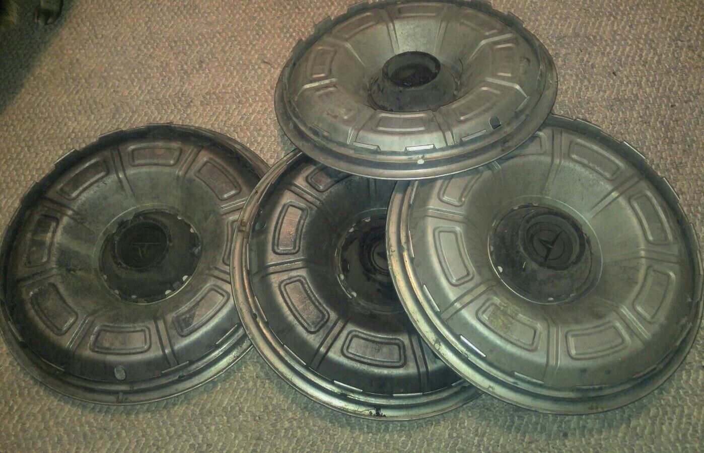 Vintage Full Set of Ford Maverick Hubcaps and 50 similar items