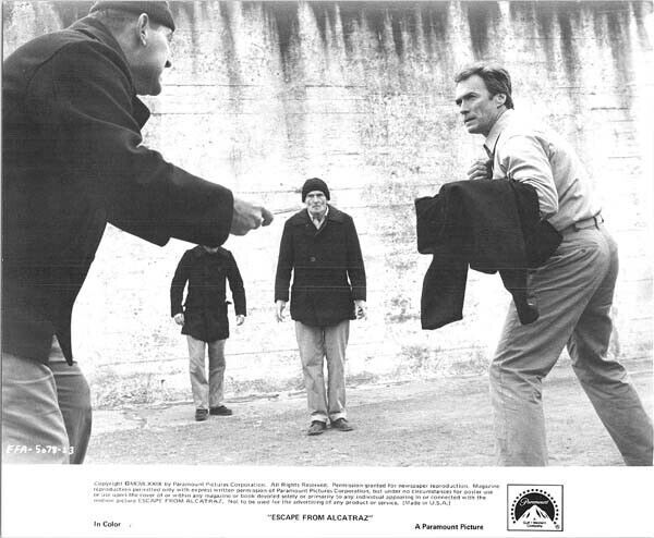 Escape From Alcatraz 1979 original 8x10 and similar items