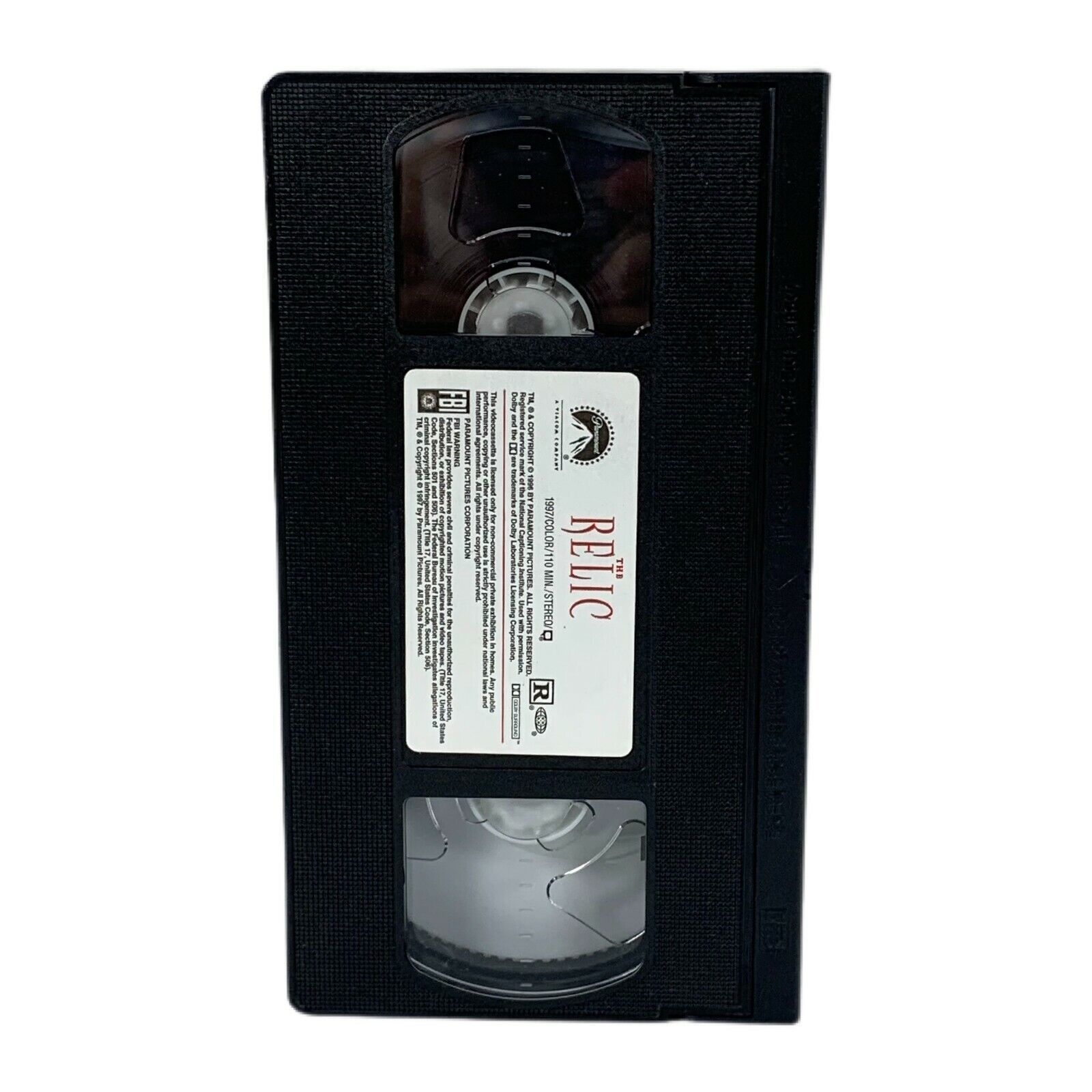 The Relic VHS Horror 1997 Penelope Ann Miller Tom Sizemore - VHS Tapes