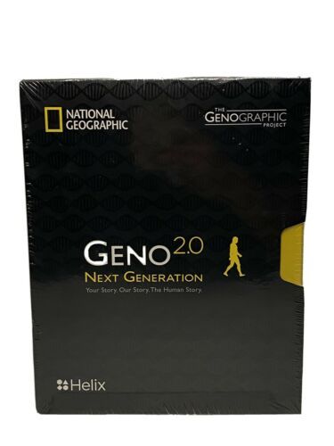 National Geographic DNA Test Kit Geno 2.0 Next Generation Ancestr Helix ...