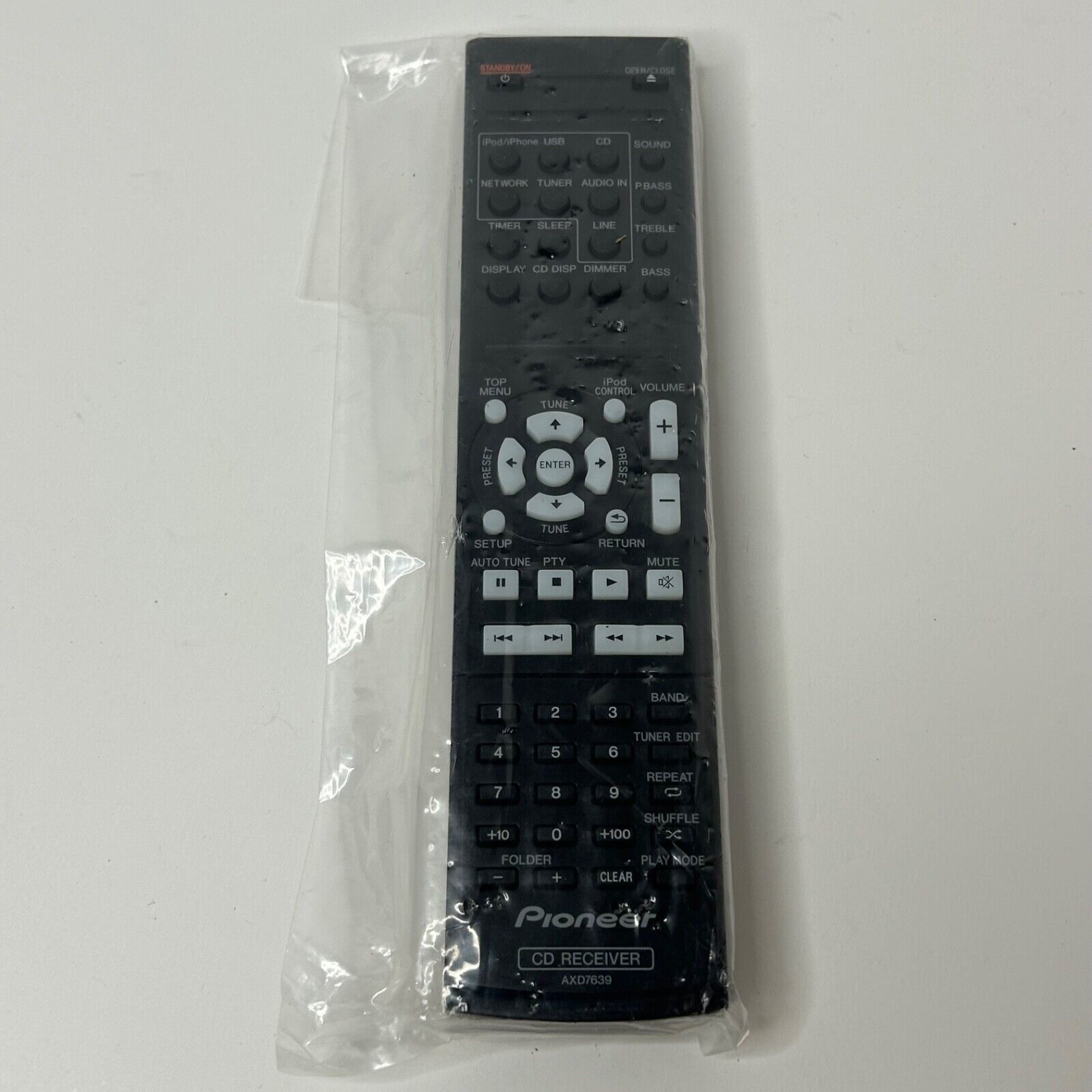 NEW Remote Control Pioneer AXD7639 X-HM70-S X-HM70-K XC-HM70DAB A/V AV ...