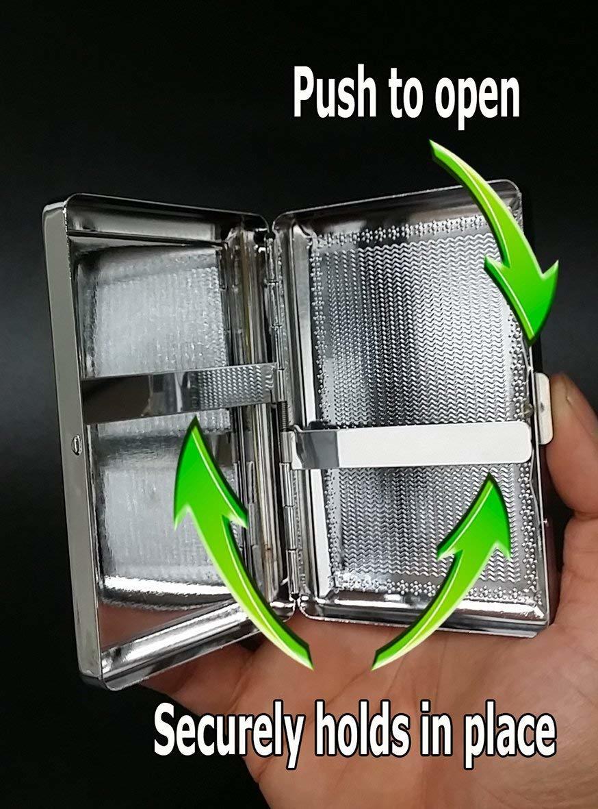 Whale Pun Em1 Hip Silver Cigarette Case Id Holder Metal Wallet 4" X 2. ...