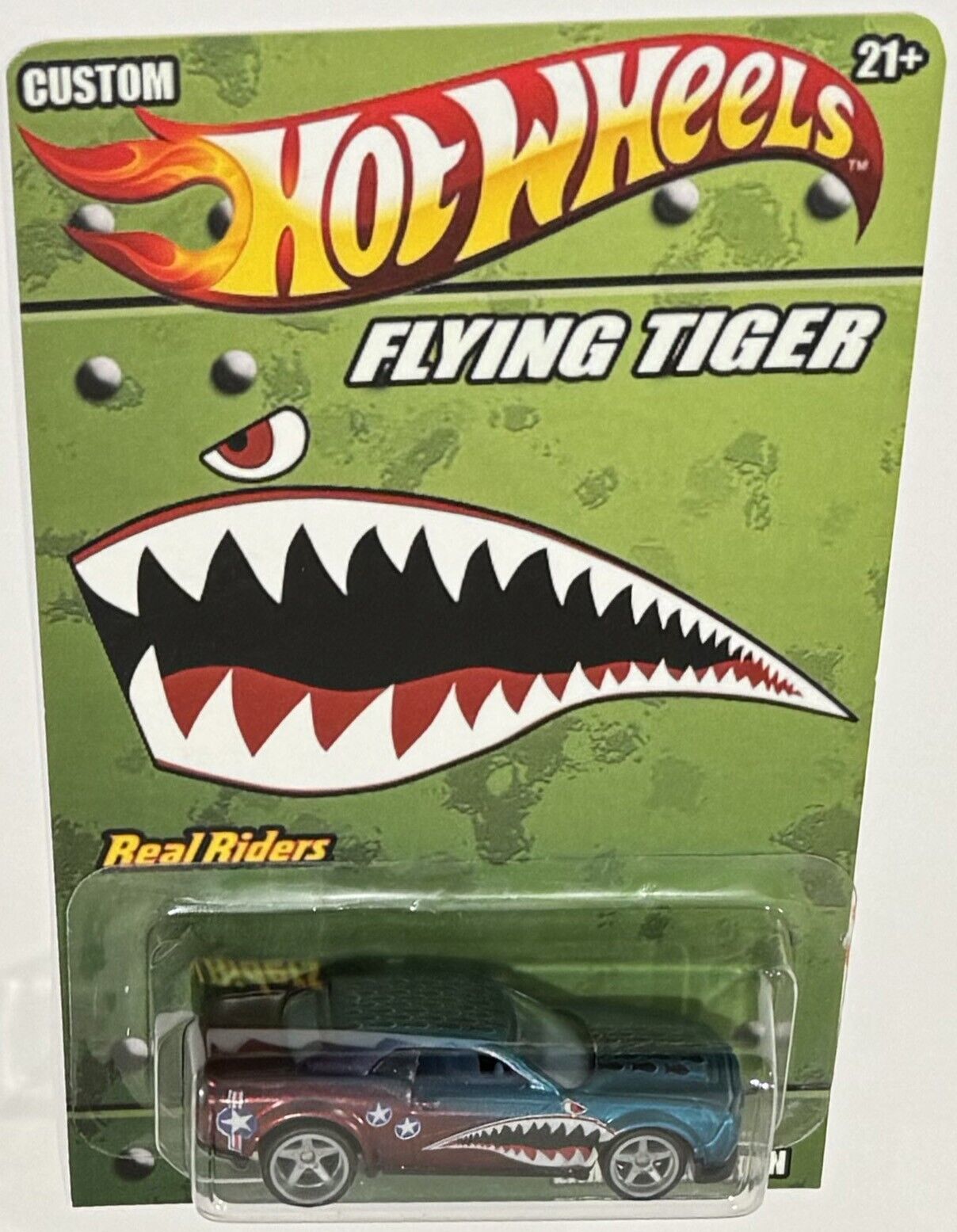 '18 Dodge Challenger SRT Demon Custom Hot Wheels Flying Tiger Series w ...