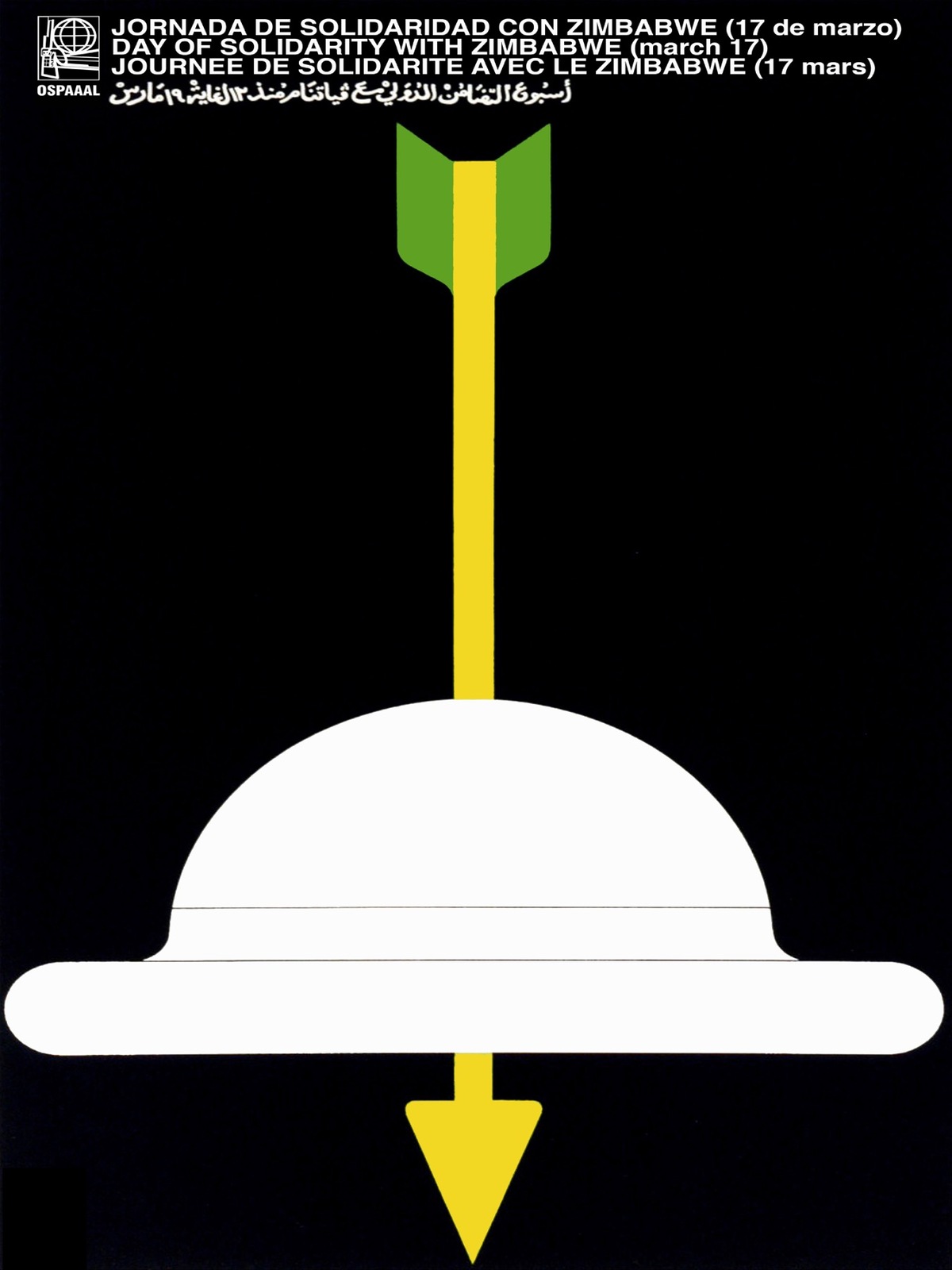 4543.OSPAAAL.zimbabwe.imperialism.arrow through hat.POSTER.decor Home ...