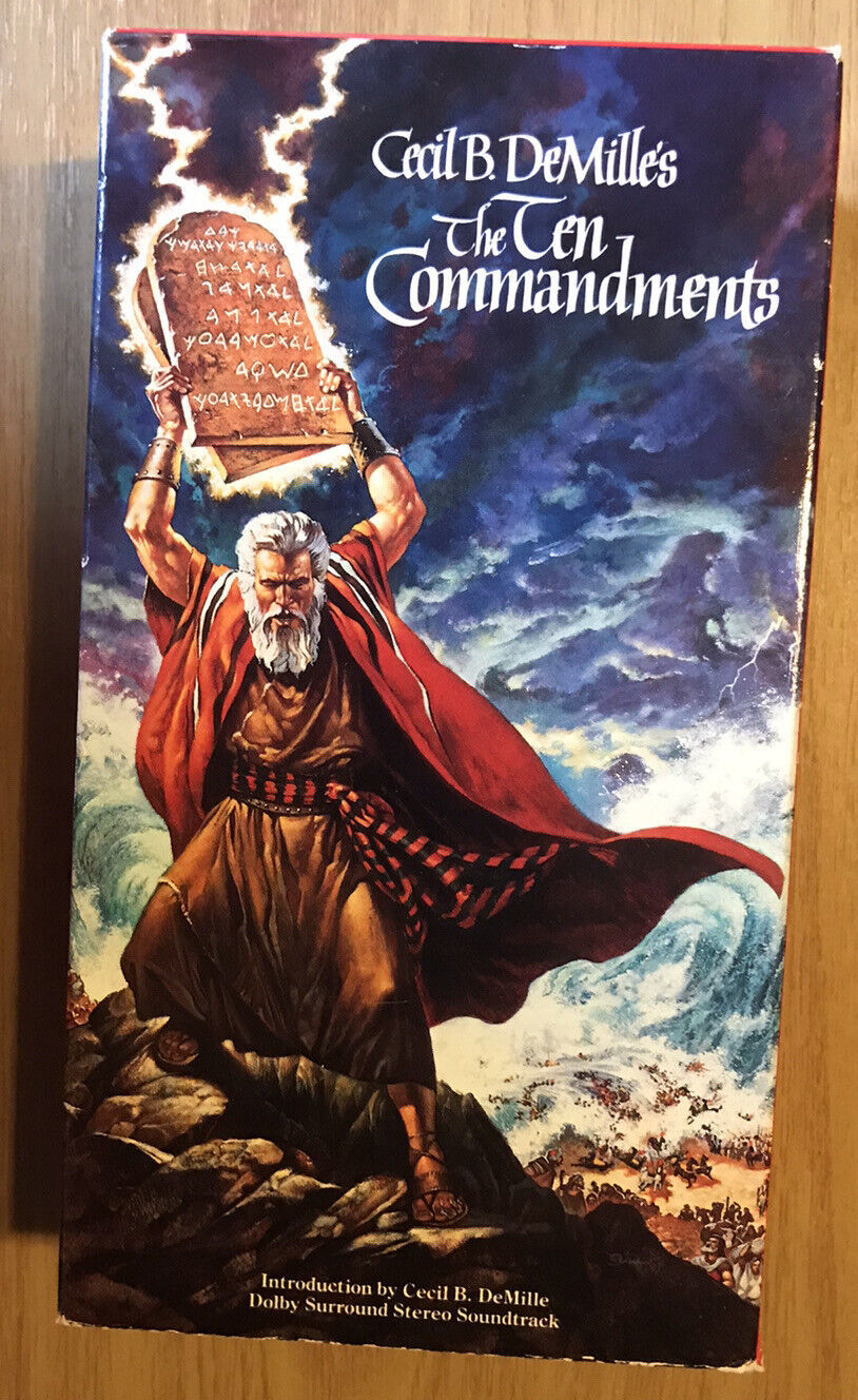 The Ten Commandments (VHS, 1998) - VHS Tapes