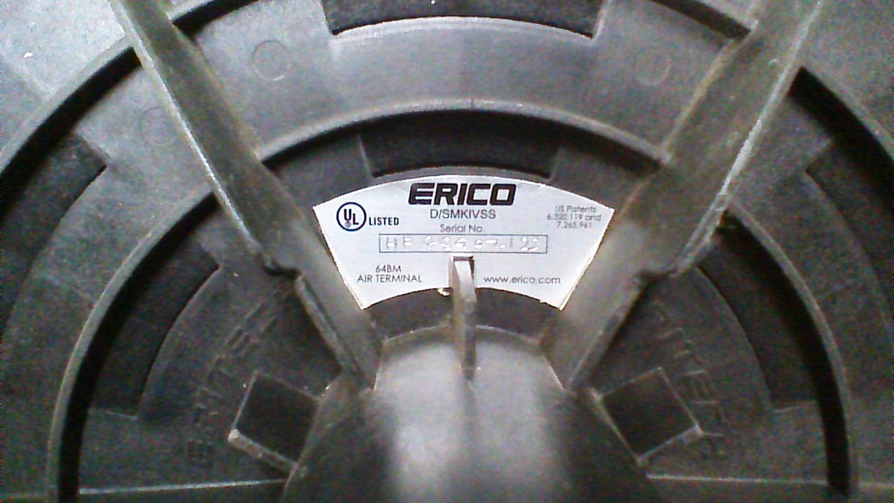 (NEW) nVENT ERICO DYNASPHERE AIR TERMINAL,MKIV LIGHTNING STRIKE ...