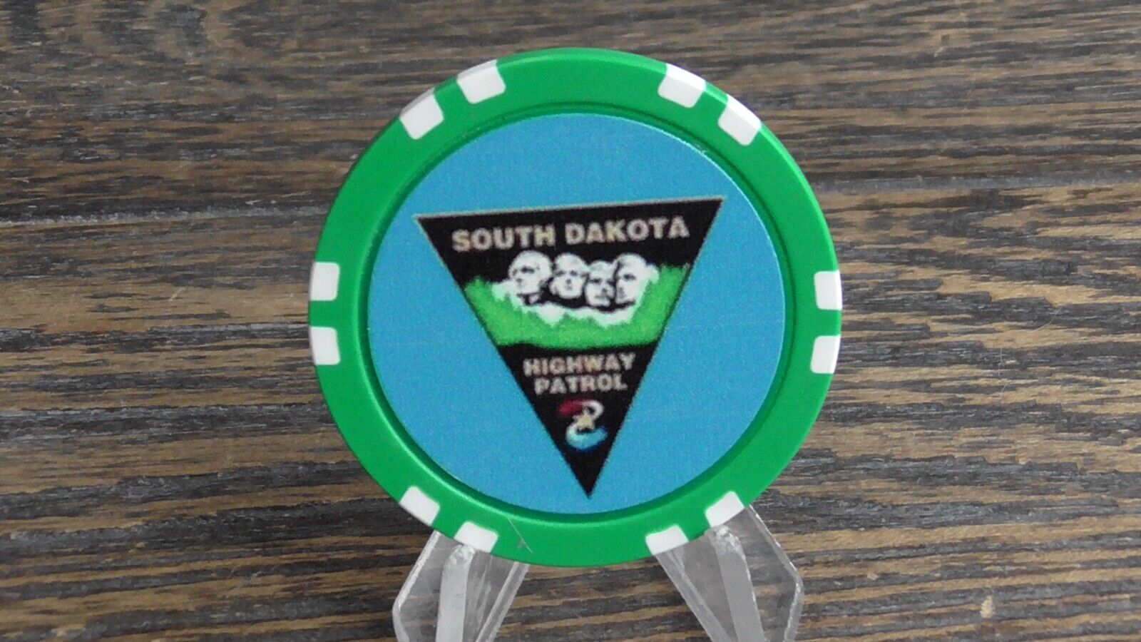 South Dakota Highway Patrol Ceramic Challenge Coin #164X - Challenge Coins