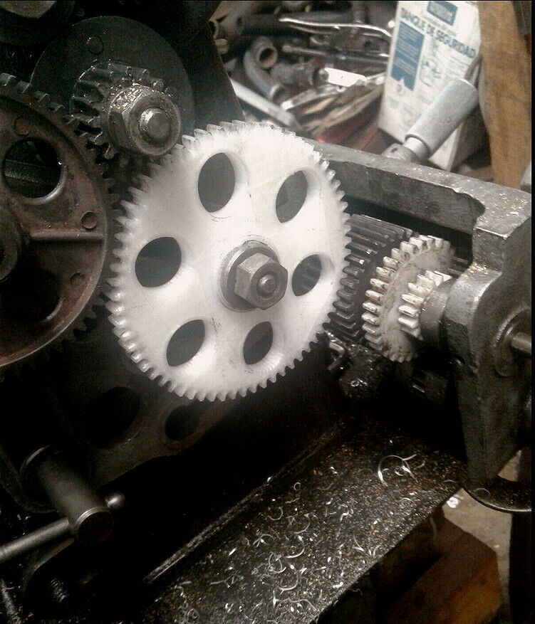 ATLAS CRAFTSMAN 10" & 12" lathe 64 tooth 3/4 keyed bore gear Nylon US ...