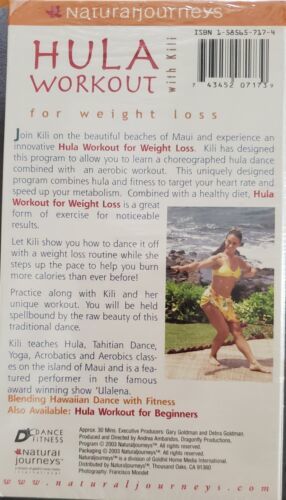 NIP! Hula Workout VHS Weight Loss Kili Natural Journeys - VHS Tapes