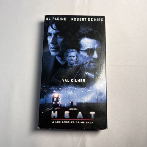 HEAT VHS Tape 1995, Robert De Niro Al Pacino and 33 similar items