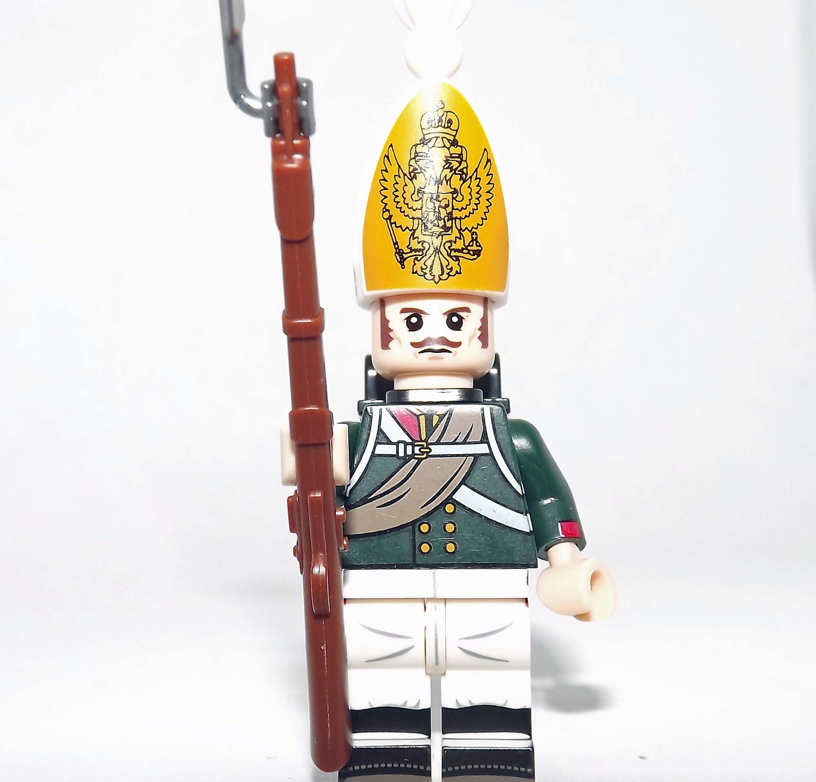 Pavlov Grenadier Napoleonic War Waterloo Soldier Custom Minifigures ...