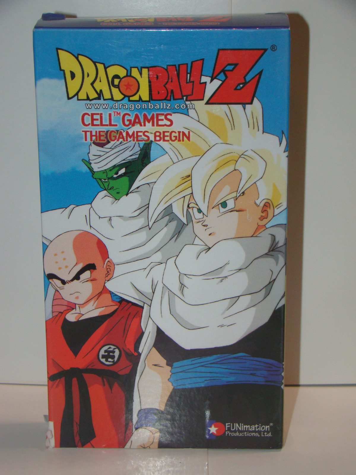 DRAGON BALL Z - CELL GAMES - THE GAMES BEGIN (VHS) - VHS Tapes