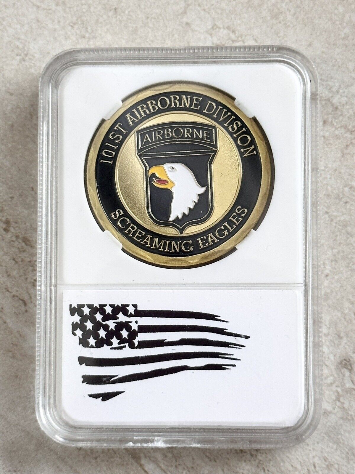 United States Army 101st Airborne Challenge Coin - Current Militaria ...