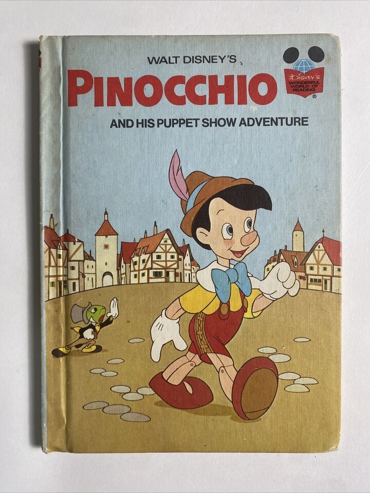 1973 Disney's Wonderful World of Reading-PINOCCHIO by Walt Disney ...